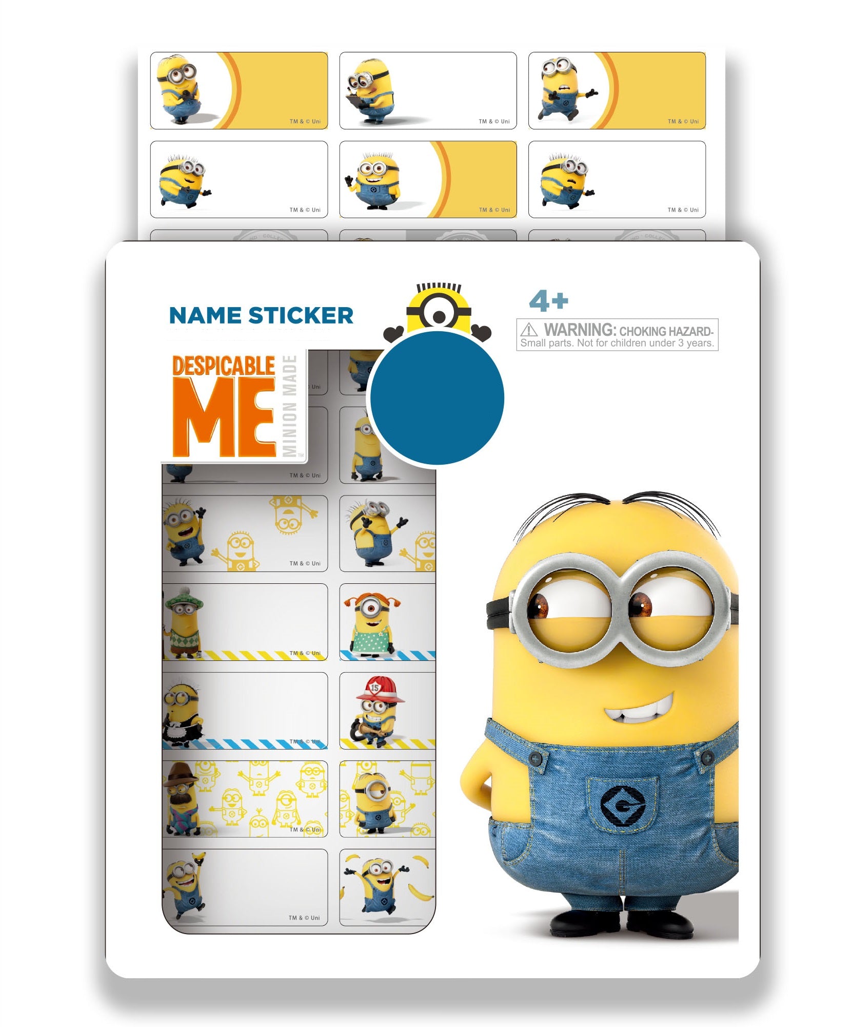 Minions Despicable Me Mini Folder – Stamps Stickers And More